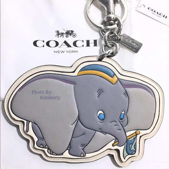 Coach | Accessories | Coach Disney Dumbo Keychain Bag Charm Nwt | Poshmark